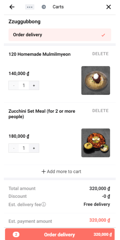 About us - DELIVERY K