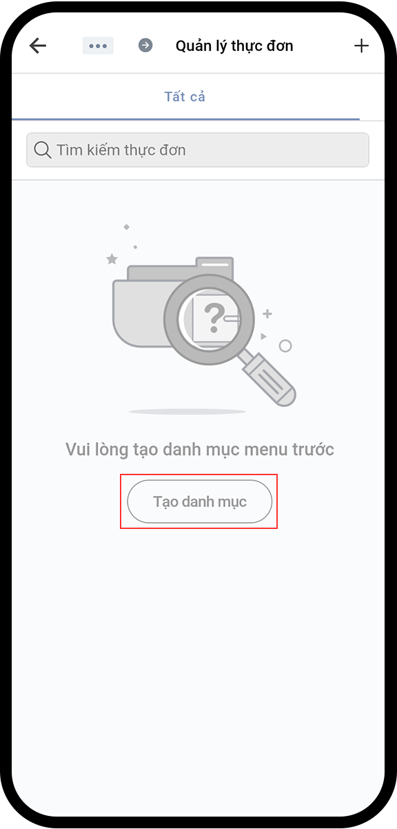 Quản lý menu dễ dàng bằng ứng dụng Delivery K